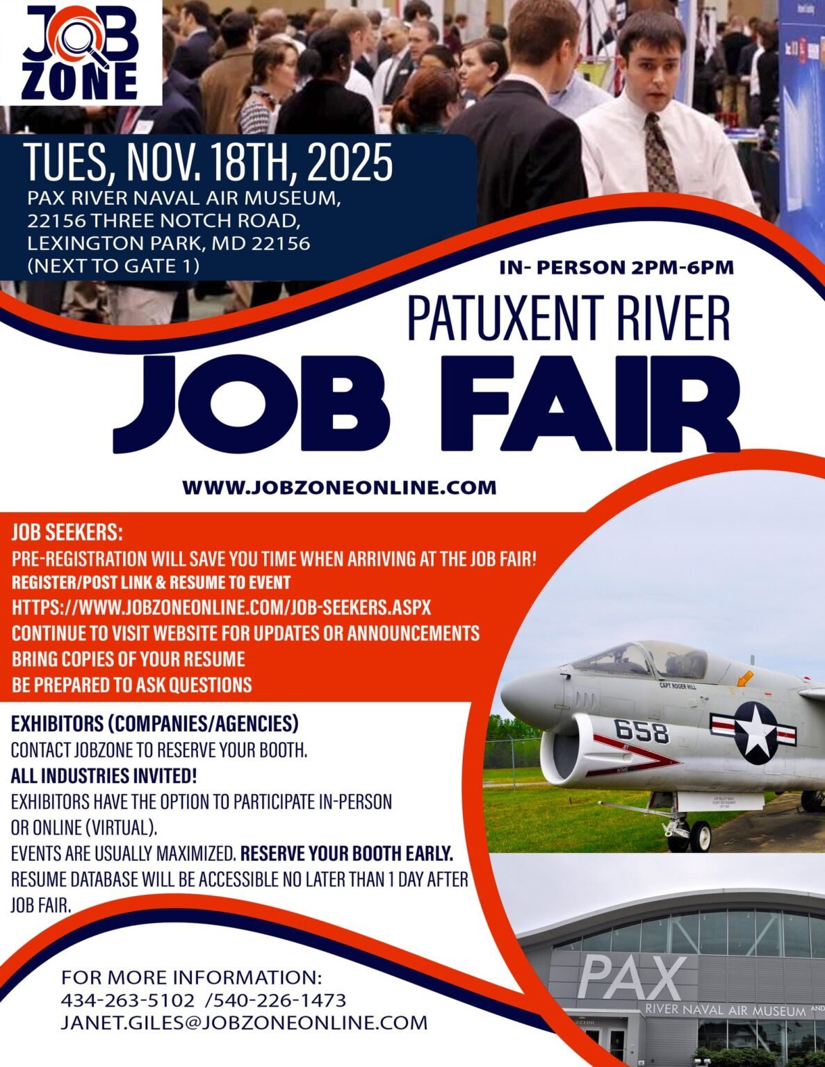 Career Fair Schedule – JobZone